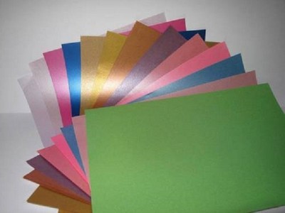 25 Sheets Pearlescent Shimmer A4 90gsm 1-Sided Paper for Cardmaking ...