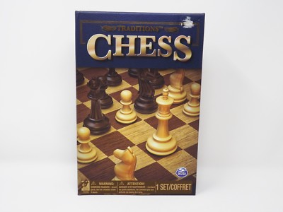 Spin Master Traditions Chess Board Game - New | eBay