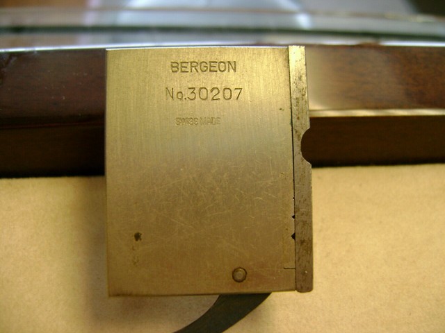 Bergeon Hairspring Stud Table # 30207 for sale online | eBay