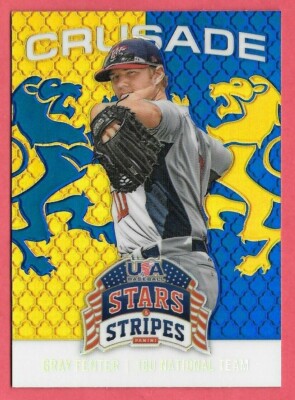 2015 Gray Fenter Panini USA Stars and Stripes Crusade Rookie ...