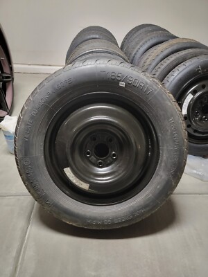 NEW T165/90R17 Temporary Emergency Spare Compact Donut Tire Rim Wheel ...