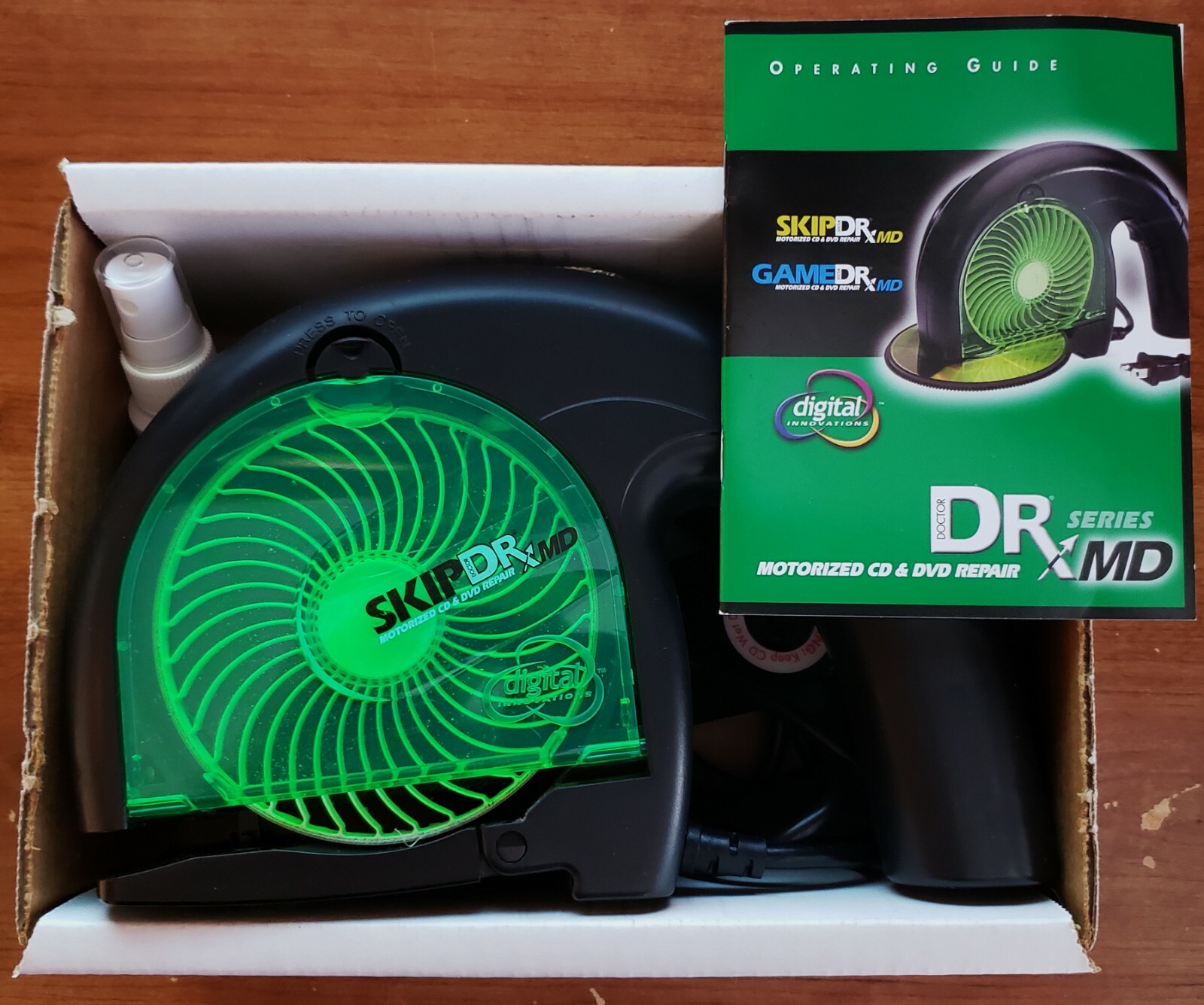 ***L@@K SKIP DOCTOR MD DIGITAL INNOVATIONS MOTORIZED CD & DVD REPAIR ...