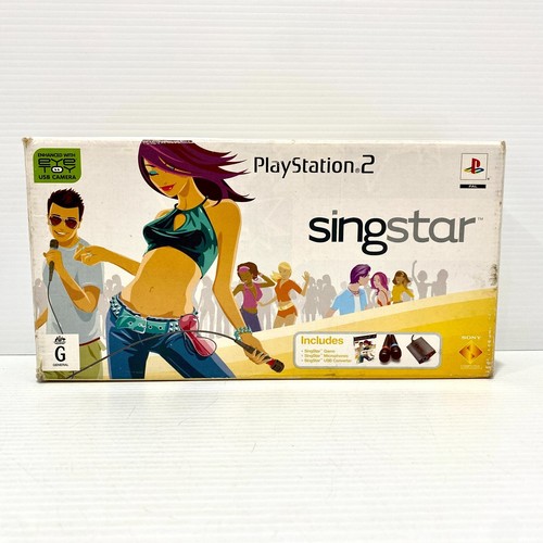 SingStar Microphone Pack For PlayStation 2 + Box, USB - No Game - Free ...