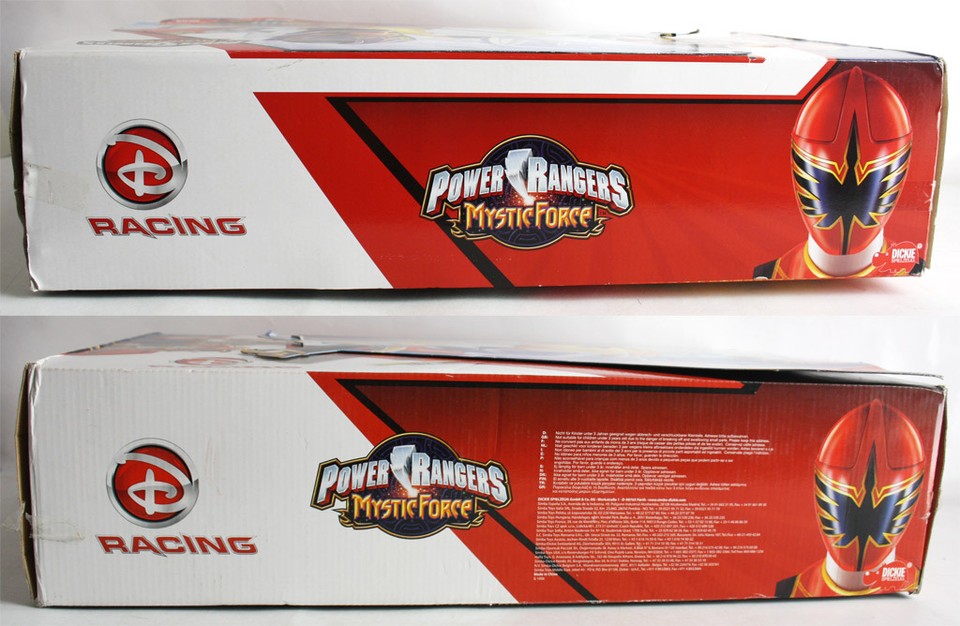 RARE POWER RANGERS MYSTIC FORCE RACING SET WITH CARS DICKIE NEW MIB ...