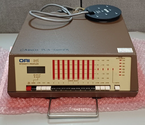 OAI 311 UV Intensity Anaylzer 9 Point Profiler Sensor 311-011-01 301 w ...
