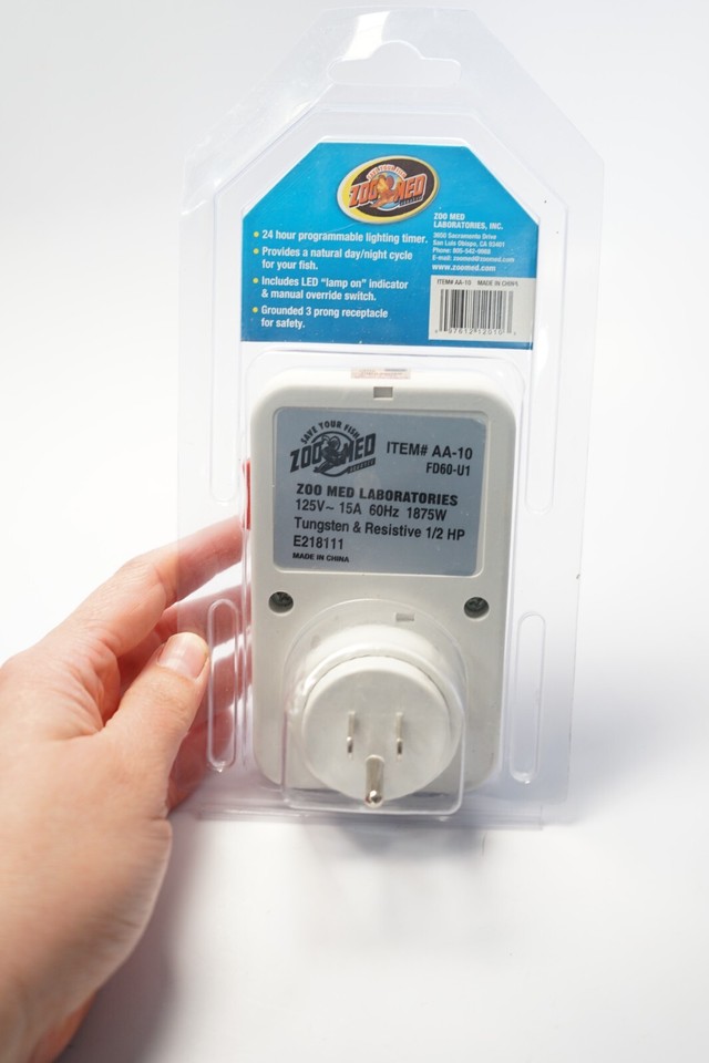Zoo Med AquaSun 24 hours Aquarium timer | eBay