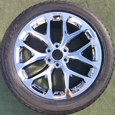 Cadillac Escalade Wheel Tire OEM Factory Style GM GMC Denali 22 ...