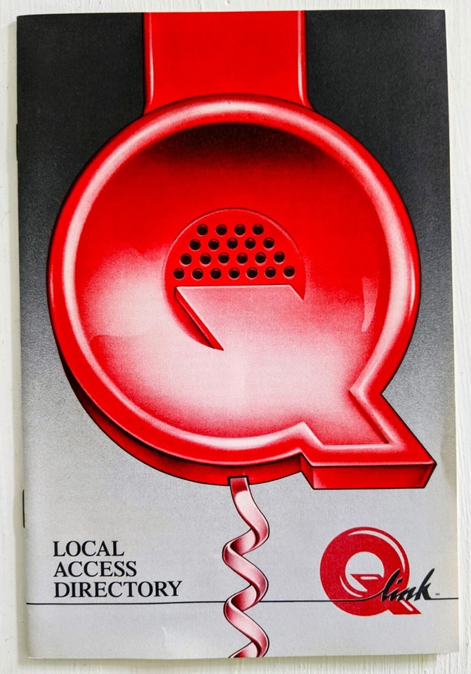 1987 Quantum Link, Pre AOL Collectible, Install Floppy Disk Set for ...