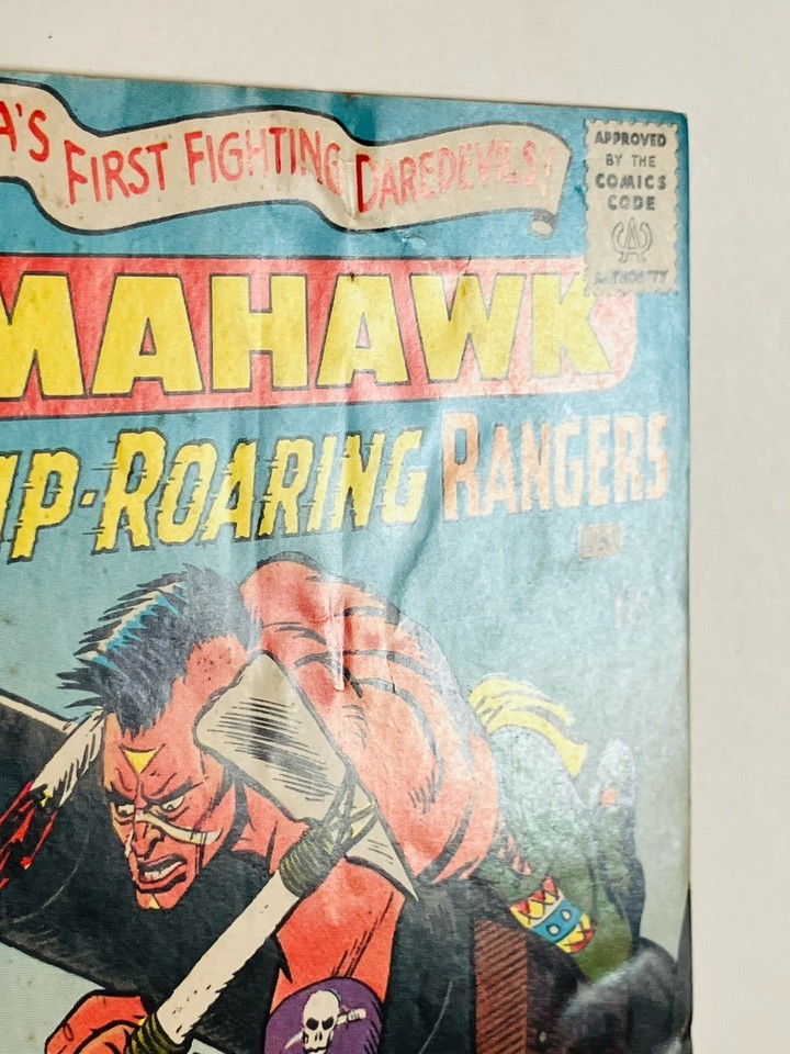 TOMAHAWK #101 DOUBLE COVER ERROR MISPRINT~ 1965 SILVER AGE DC COMICS 🔑 | eBay