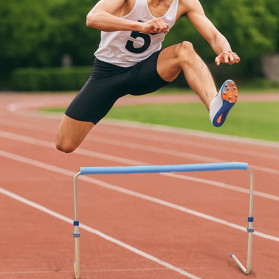 Amber Self Return Aluminum Hurdle Midi Adjustable from 23 to 34" (Set ...