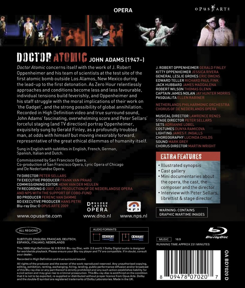 John Adams: Doctor Atomic | eBay
