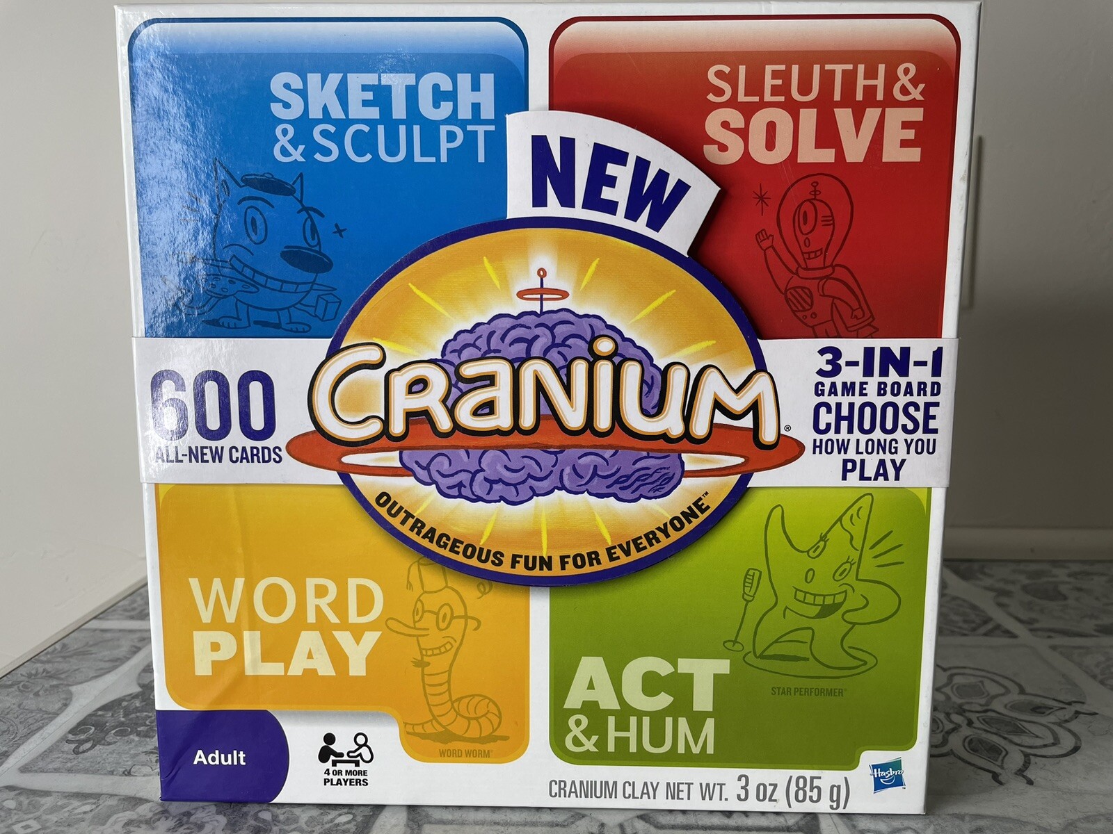 Cranium 3 In 1 Board Game By Hasboro 2009 Complete Adult 16+ | eBay UK