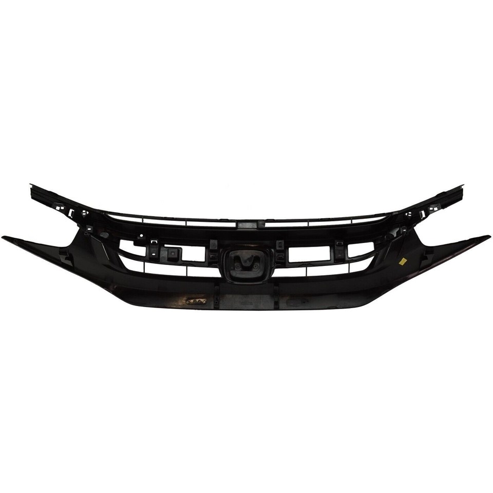 Black Grille Grill for Honda Civic Sedan 2019-2021 HO1200242 | eBay