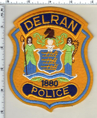Delran Police (New Jersey) Shoulder Patch from 1992 | eBay