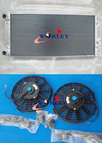 Aluminum Radiator+Fan For Volkswagen VW GOLF MK3 GTI VR6 MT Manual 1994 ...