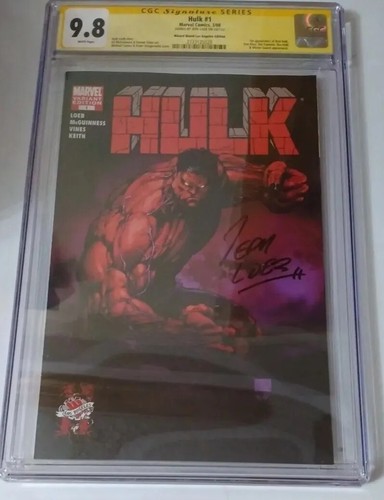 🗝️🛑🧌Hulk #1(Wizard World LA Variant)1st Red Hulk CGC 9.8(SS) Signed ...