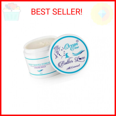 OCEAN VIEW DEEP WAVES POMADE Butter Love, 360 Wave Grease for Men ...