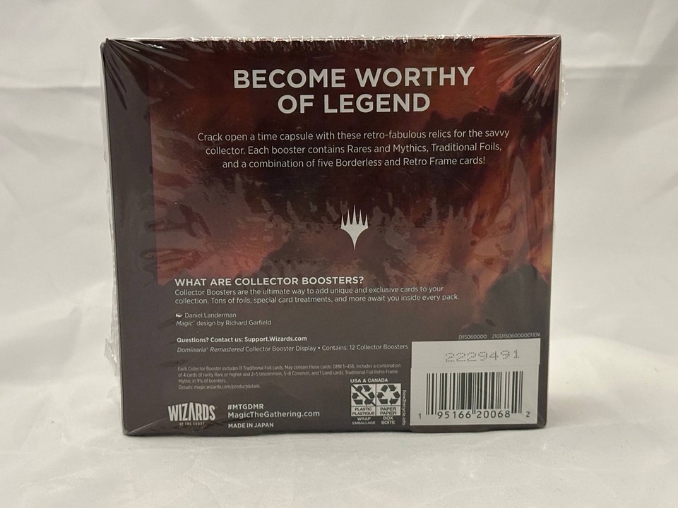 Magic: The Gathering • Dominaria Remastered • Collector Boosters • New ...