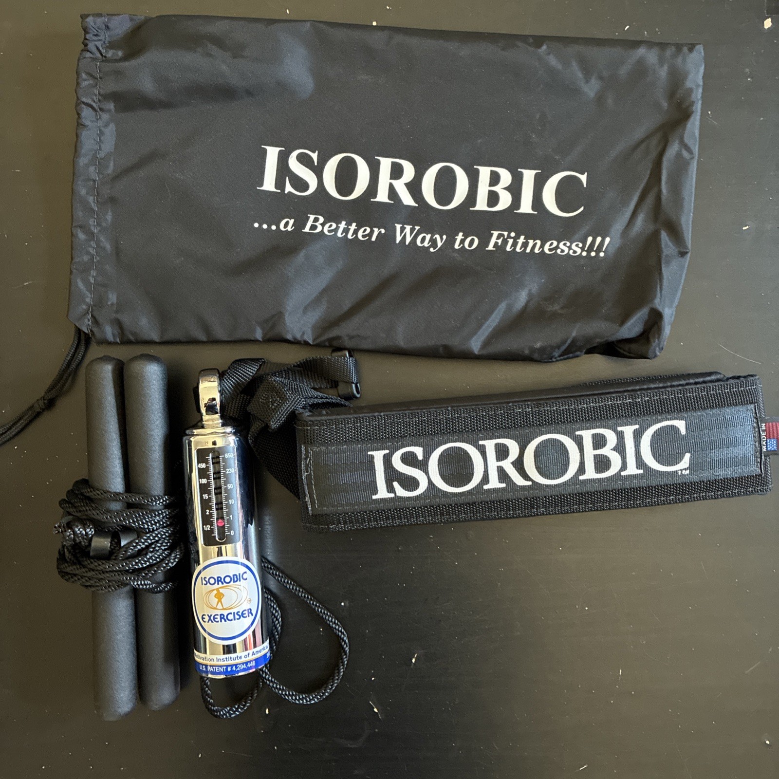Isorobic Exerciser Fitness Motivation Institute Isometric Resistance ...