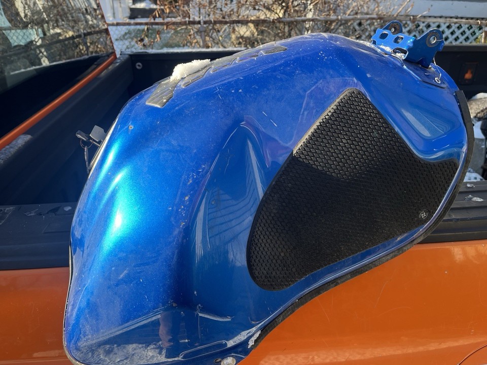 Yamaha Super Tenere Xt1200Z Fuel Tank Gas Tank Fuel Tank Blue Color ...