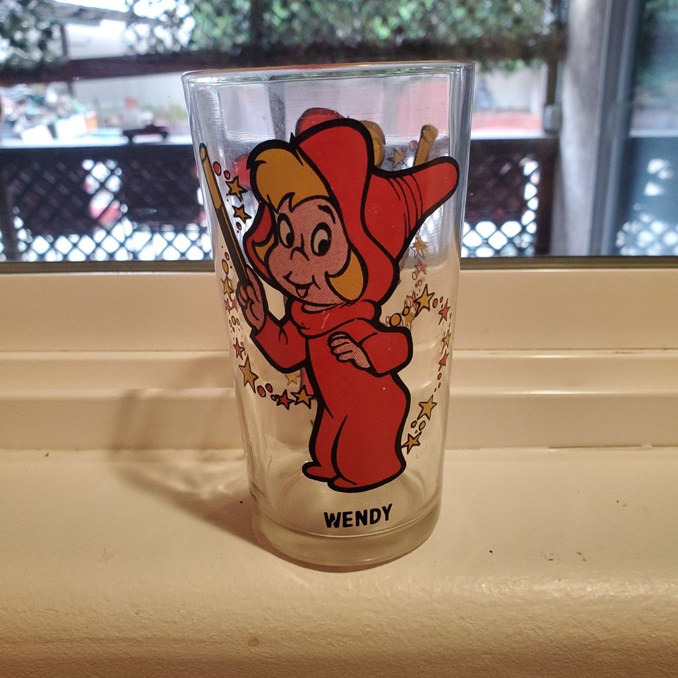Wendy The Good Witch Pepsi Collectors Glass Harvey Cartoons | eBay