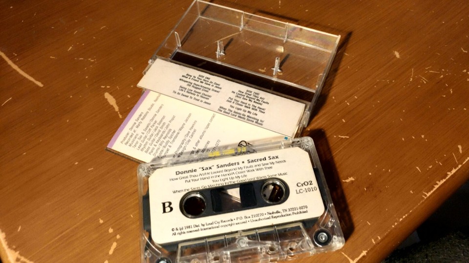 DONNIE SANDERS SACRED SAX CASSETTE TAPE | eBay