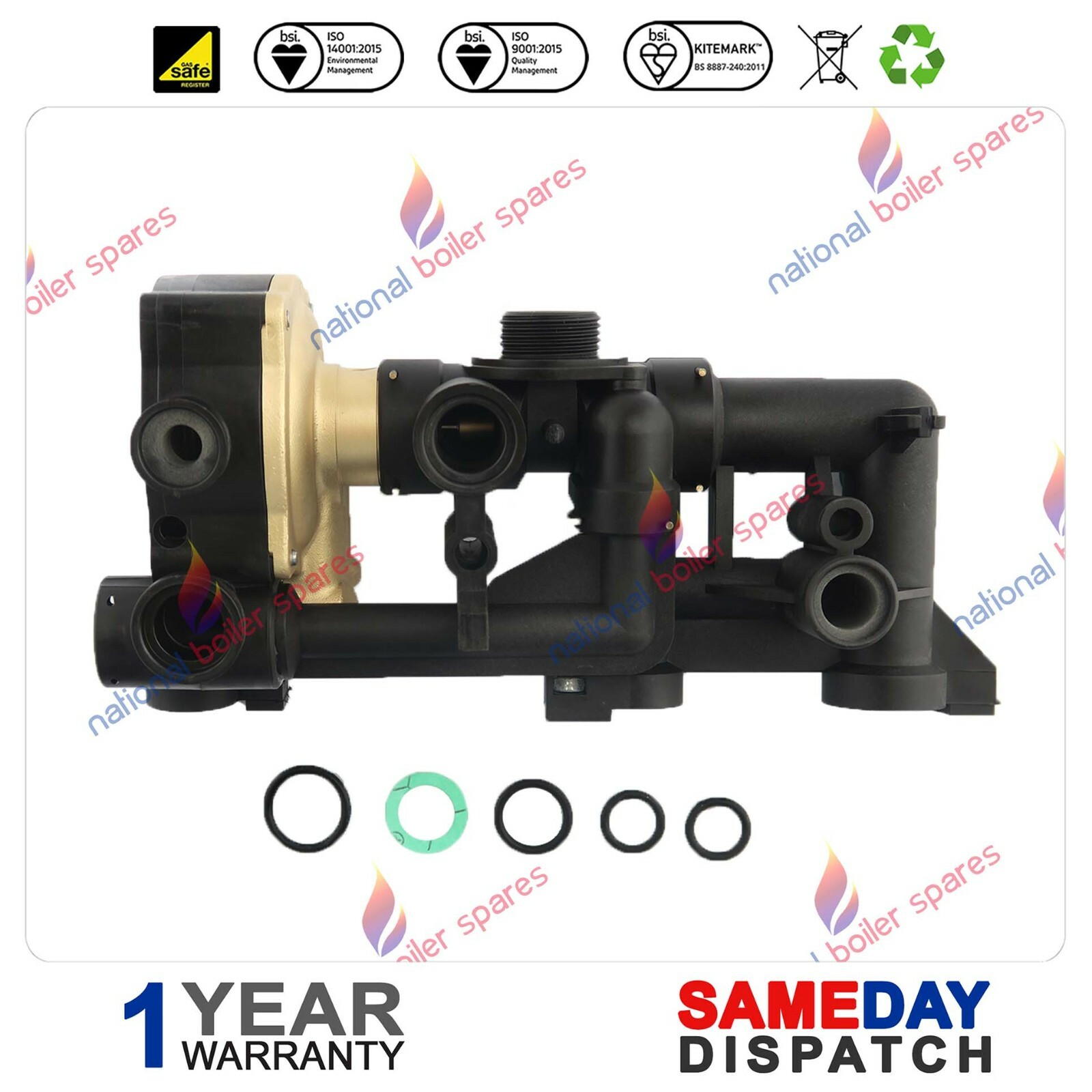 Morco Boiler Hydraulic Diverter Valve Assembly MCB2191 FEB24ED | eBay UK