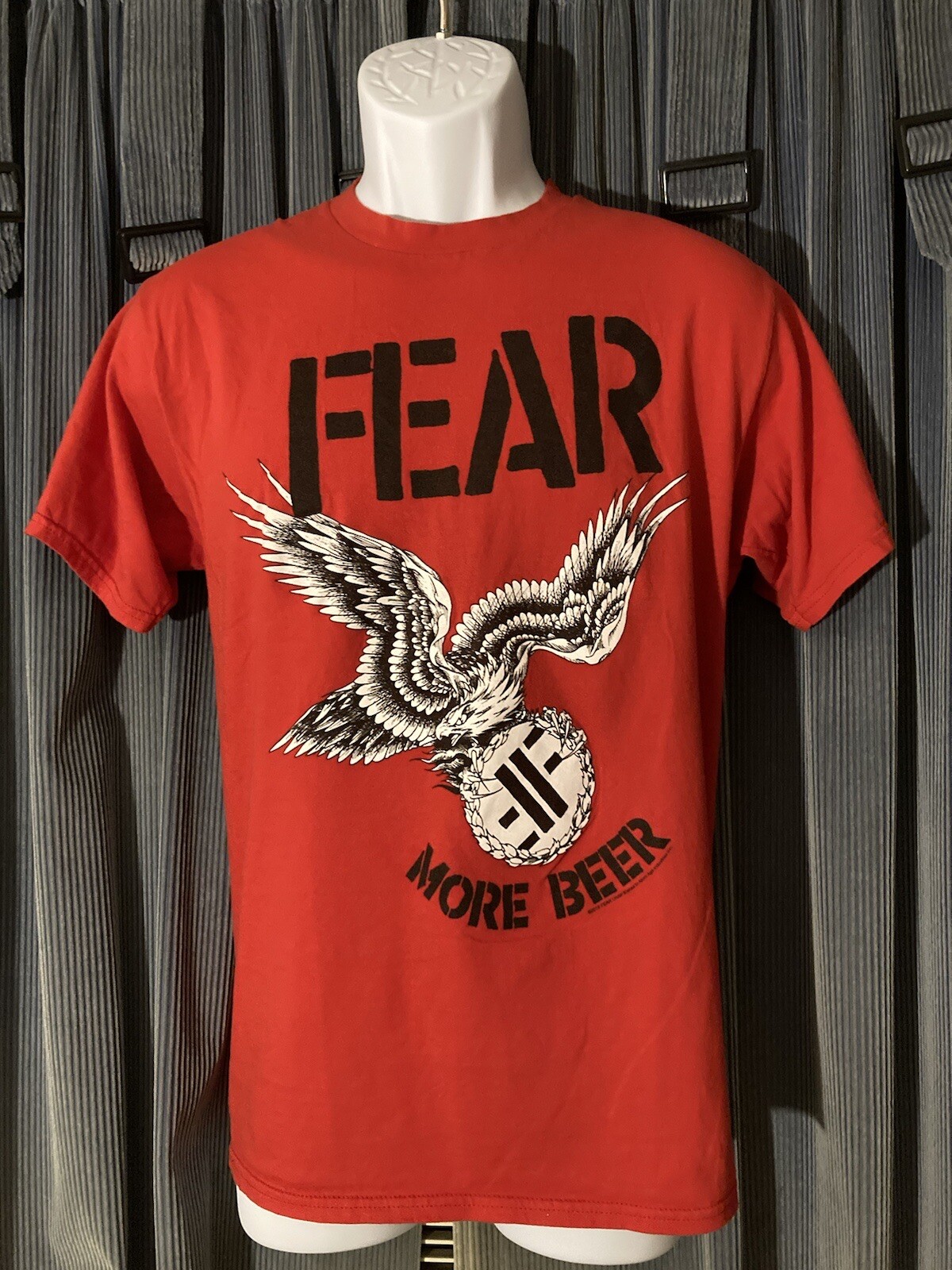 Fear band shirt vintage Black Flag Circle Jerks Dead Kennedys ...