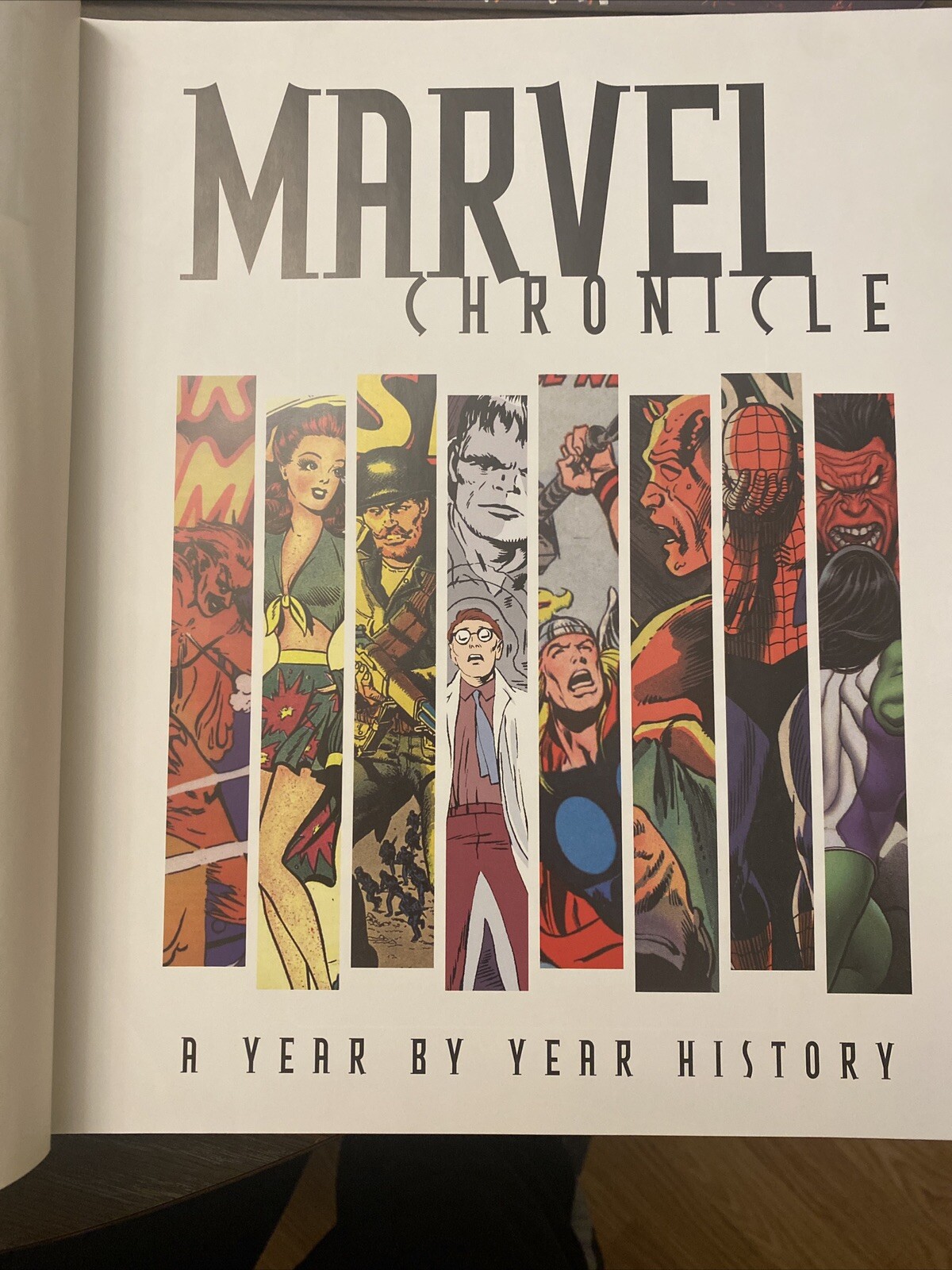 DK 2008 MARVEL CHRONICLE A YEAR BY YEAR HISTORY hc Slipcase MASSIVE reg ...