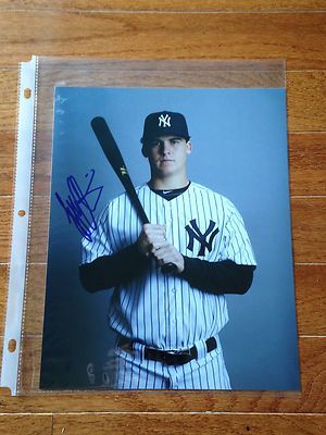 TYLER AUSTIN AUTOGRAPHED AUTO SIGNED 8X10 PHOTO NEW YORK YANKEES COA ...