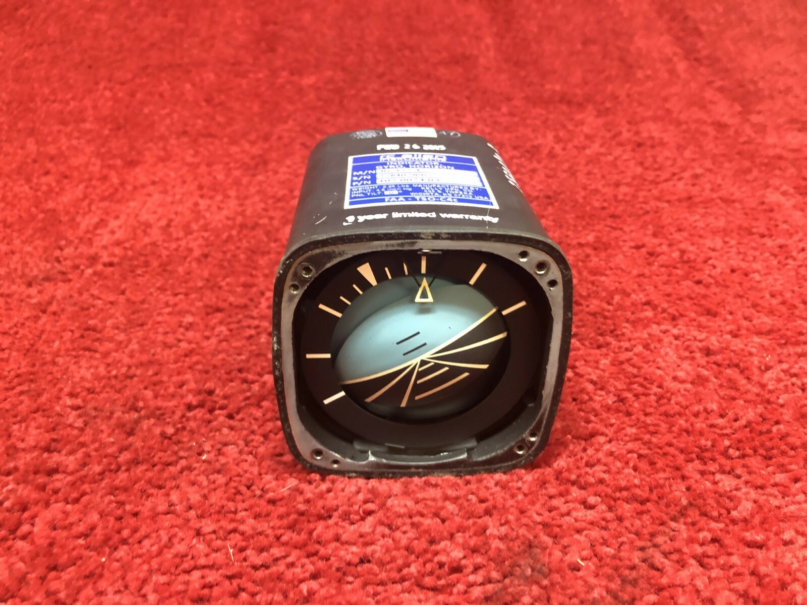 RC Allen RCA22-15 Horizon Gyro Indicator PN 102-0074-03 | eBay