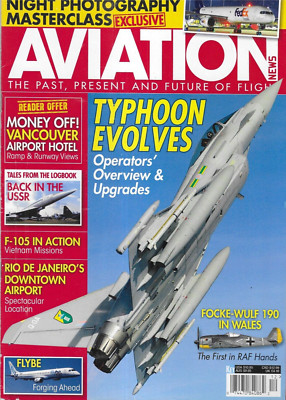 Aviation News Magazine Typhoon F-105 Vietnam Missions Rio De Janeiro ...