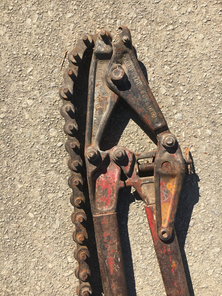 Wheeler Rex Cast Iron Pipe Chain Snap Cutter | eBay