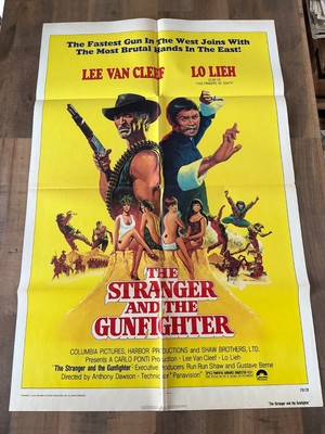 Lieh Ho, Lee Van Cleef - THE STRANGER AND THE GUNFIGHTER - Spaghetti ...