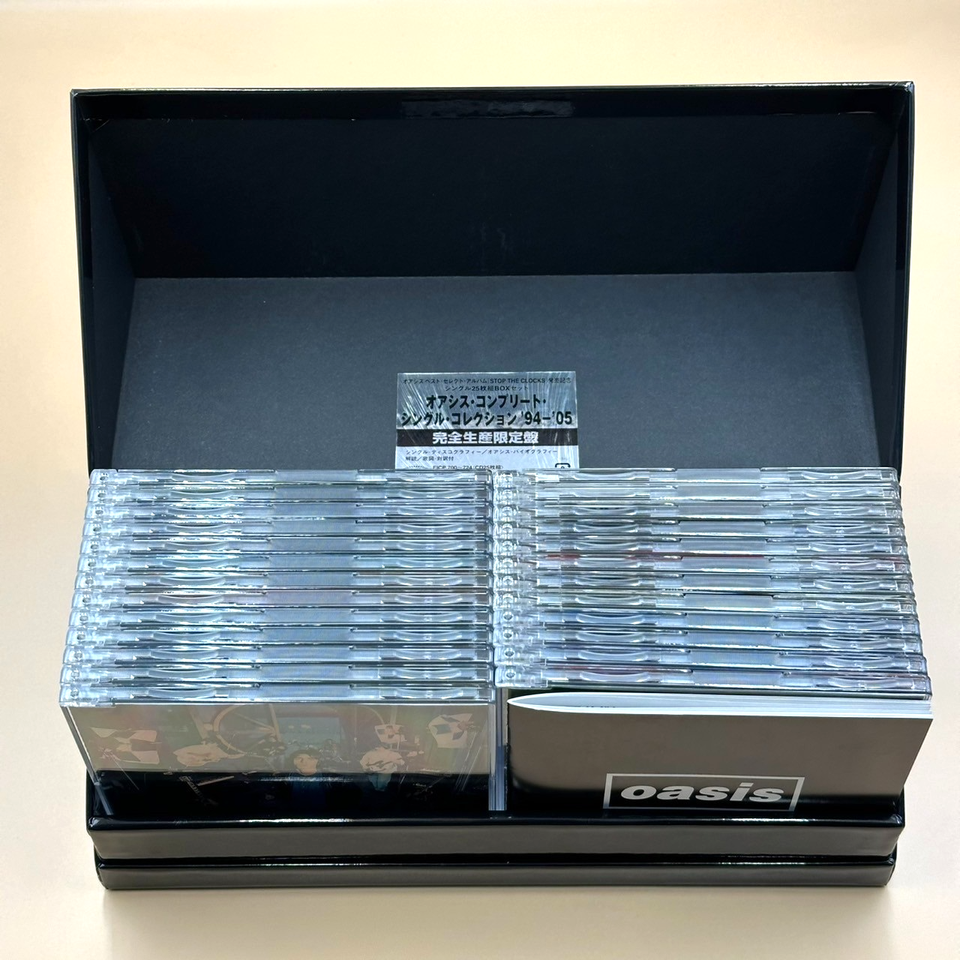 Oasis Complete Singles Collection 94-05 Limited Box Set 25 CD Japan ...
