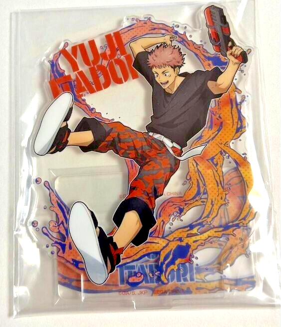 Jujutsu Kaisen SEGA Lucky Kuji Splash Acrylic Stand Figure Yuji Itadori ...