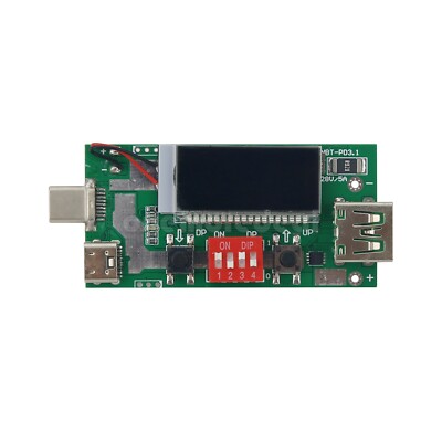 USB Voltage & Ammeter Tester Multi-function PD3.1 Fast Charging ...