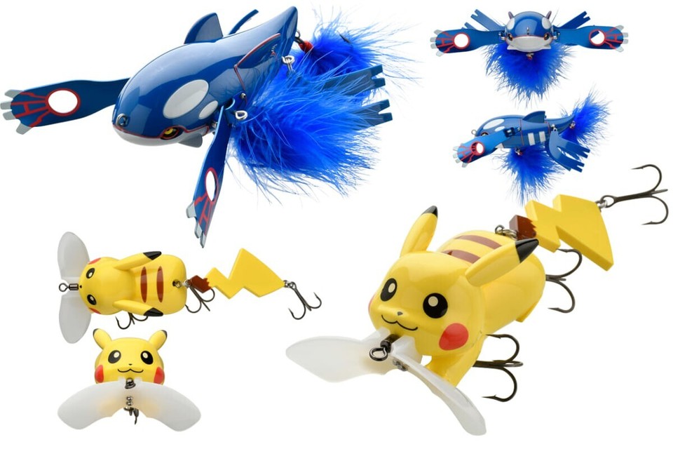 Pokemon Fishing Lure Pikachu & Kyogre 2-piece set DUO | eBay