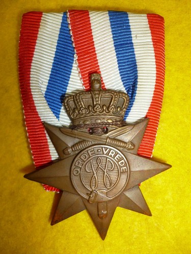 Netherlands, Cross / Medal for Order and Peace without a clasp | eBay