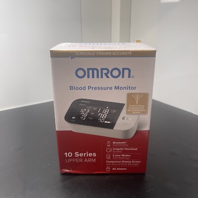 Omron 10 Series BP7450 Upper Arm Blood Pressure Monitor - Black (7452 ...