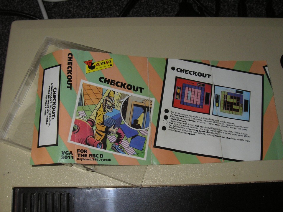 Acorn BBC B Computer Game CHECKOUT - PERFECT WORKING ORDER | eBay UK