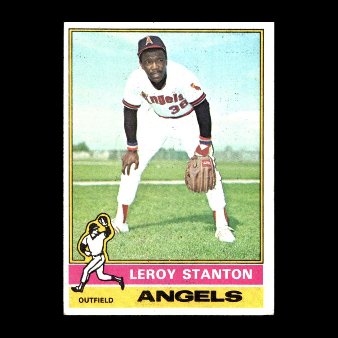 Leroy Stanton 1976 Topps California Angels #152 GM R304 2 | eBay