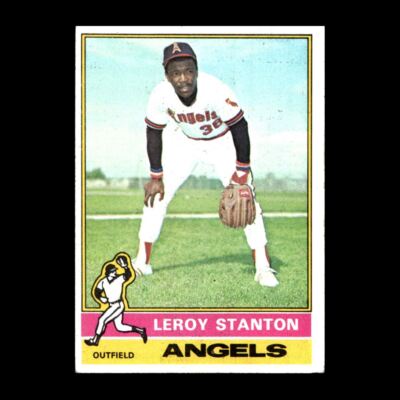 Leroy Stanton 1976 Topps California Angels #152 GM R304 2 | eBay