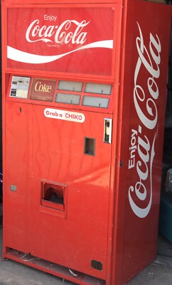 Vintage Coca Cola 1980 Venco Full Size Vending Machine Fridge | eBay ...