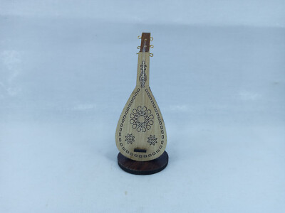 Vintage Wooden Miniature Lute decoration,handmde 12cm | eBay