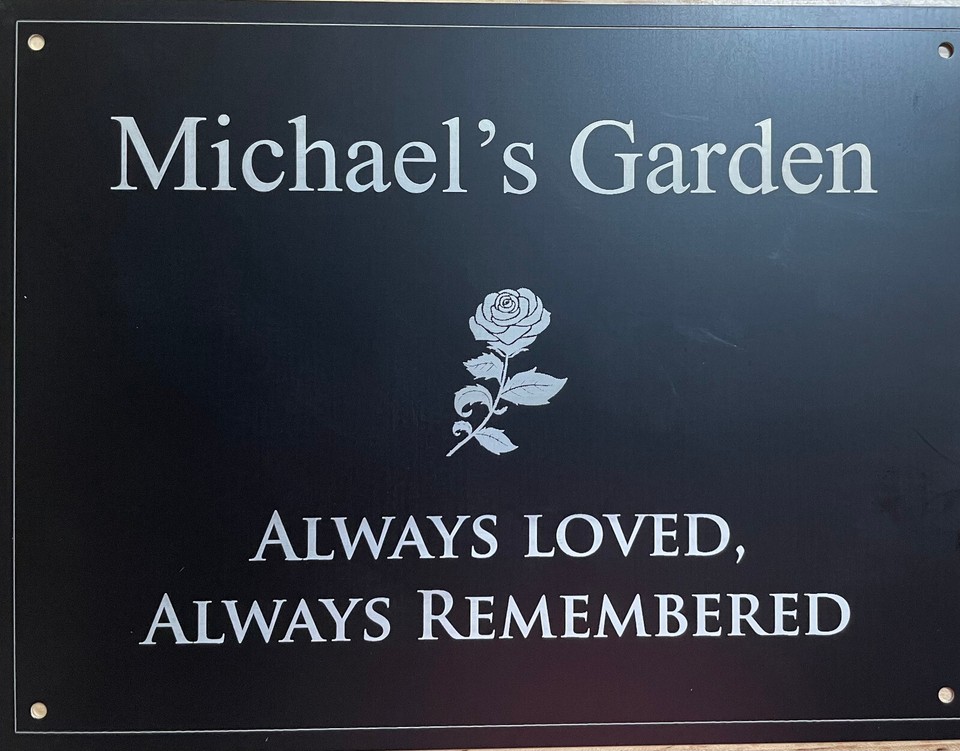 Memorial Plaque (Extra Large 300mm x 260mm) | eBay