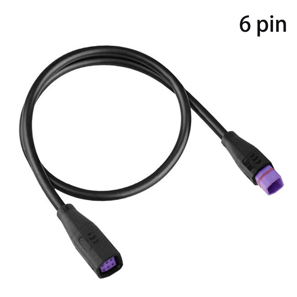 Electric Bike 6 Pin Display Extension Cable Waterproof Strong and ...