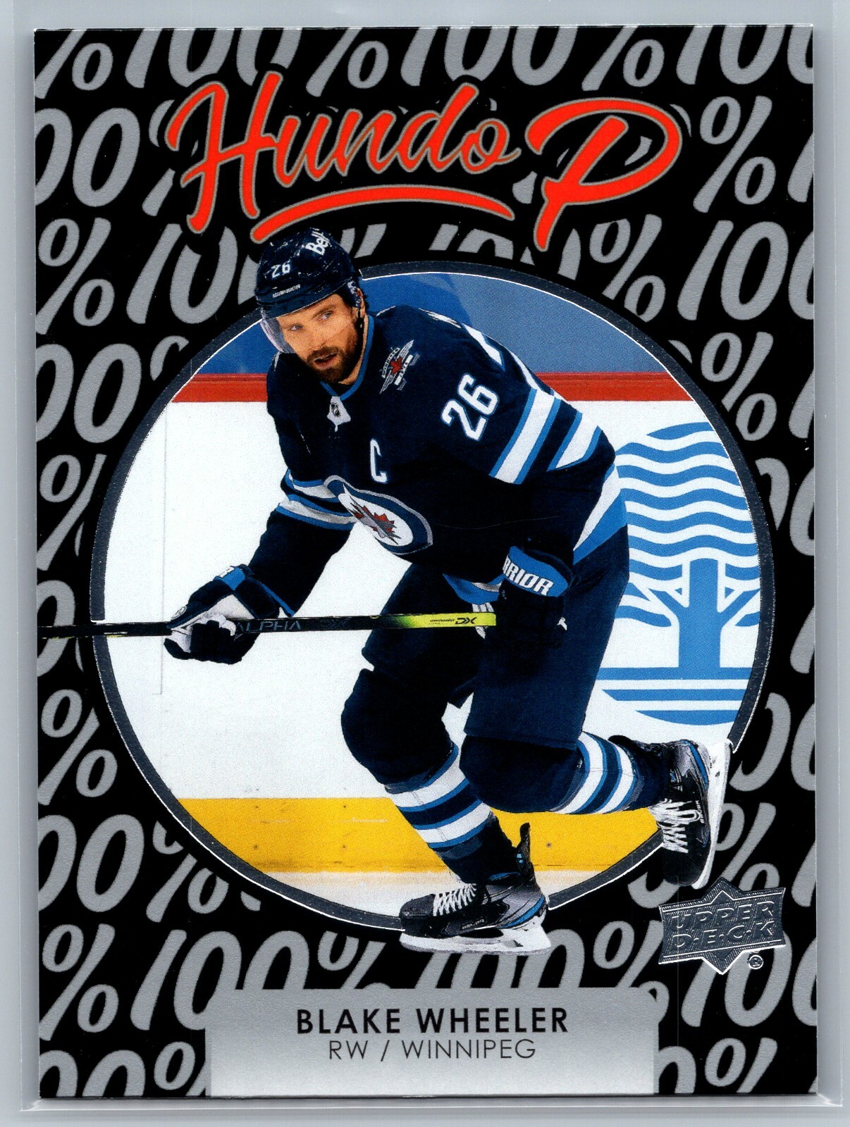Blake Wheeler 2021-22 Series 1 Hockey Hundo P #HP-12 | eBay