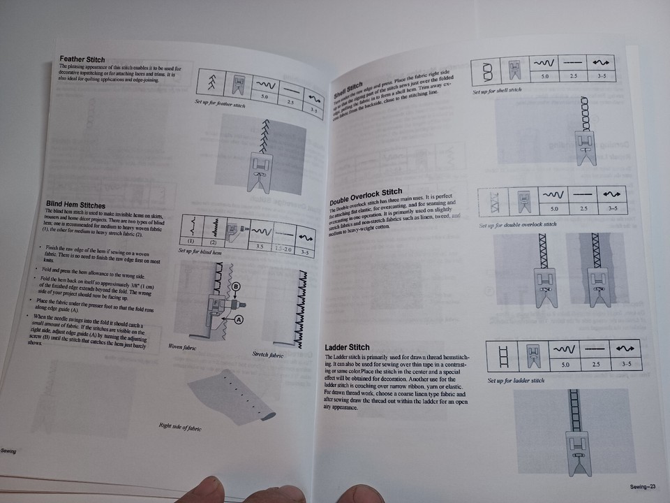 Singer C5650 Sewing Machine Owners Manual reproduction and C5655 | eBay