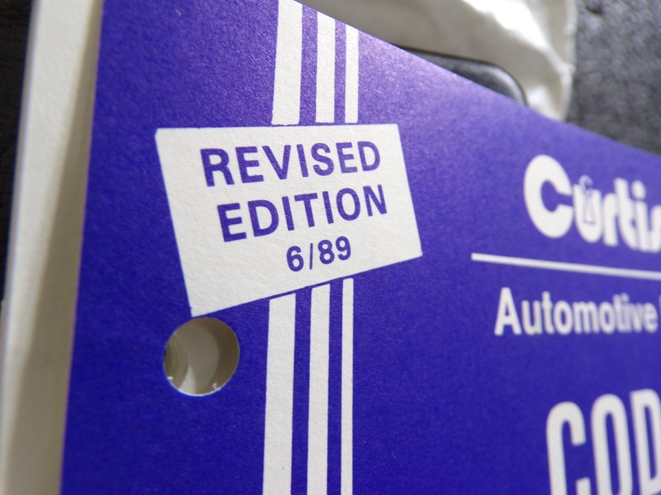 Curtis Key Cutting Code Book 6/89 ed Nissan for #15 cam-set code cutter ...
